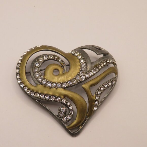 Chico's | Jewelry | Chicos208american Heart Association Heartbrooch ...